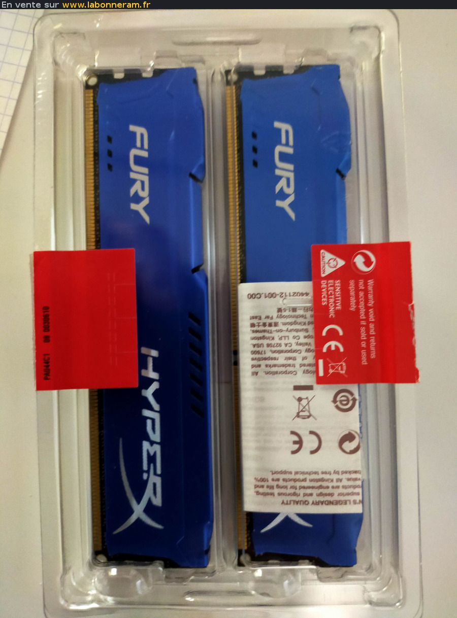 Hyper X 2x 4Gb DDR3